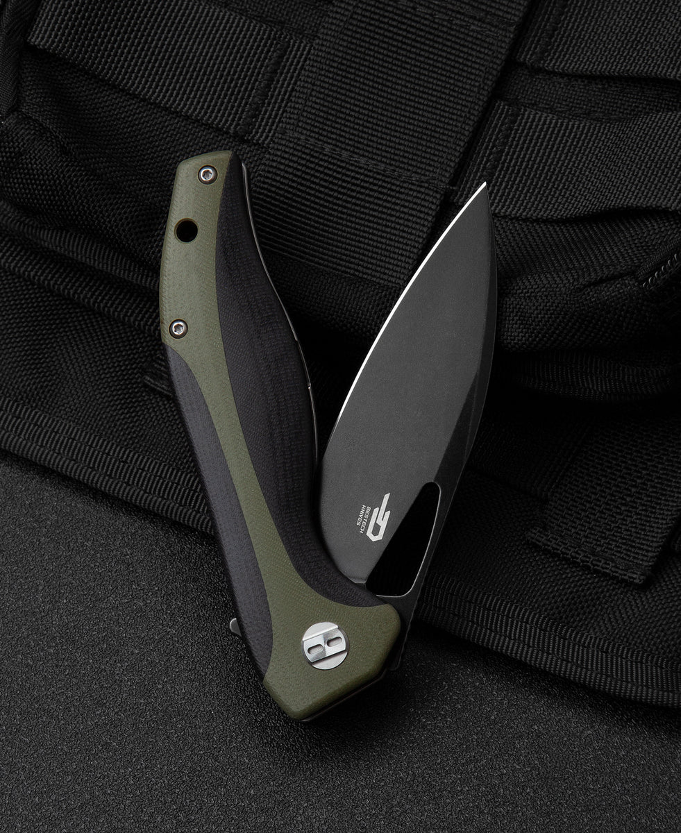 BESTECH KOMODO G10 Handle: 3.35" D2 Blade BG26D– Bestech Knives