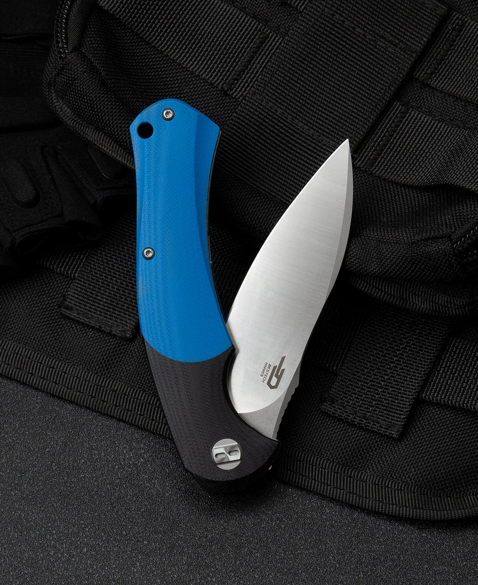 BESTECH PENGUIN G10 Handle: 3.62" D2 Blade BG32B– Bestech Knives
