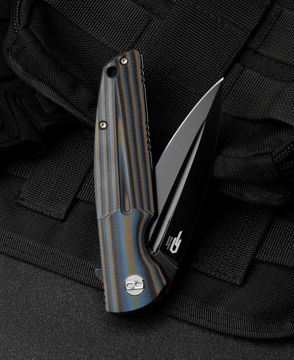 BESTECH FIN G10 Handle: 3.67" 14C28N Blade BG34D-3– Bestech Knives