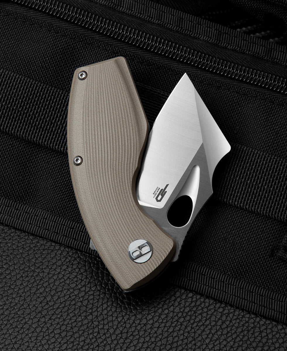 BESTECH LIZARD Beige G10 Handle: 2.4" D2 Blade BG39C– Bestech Knives