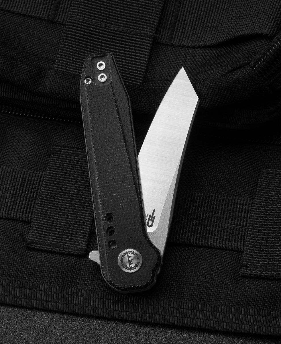 BESTECH SYNTAX Black micarta Handle: 2.84" 14C28N Blade BG40D– Bestech ...