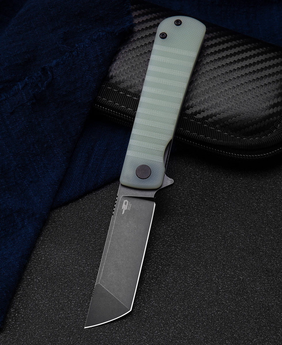 BESTECH TITAN Jade G10 Handle: 2.96" D2 Blade BG49A-4– Bestech Knives