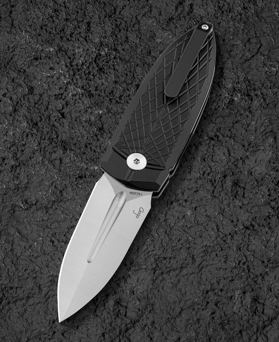 BESTECH QUQU BG57B-1 Aluminum Handle 2.20" 14C28N Blade– Bestech Knives