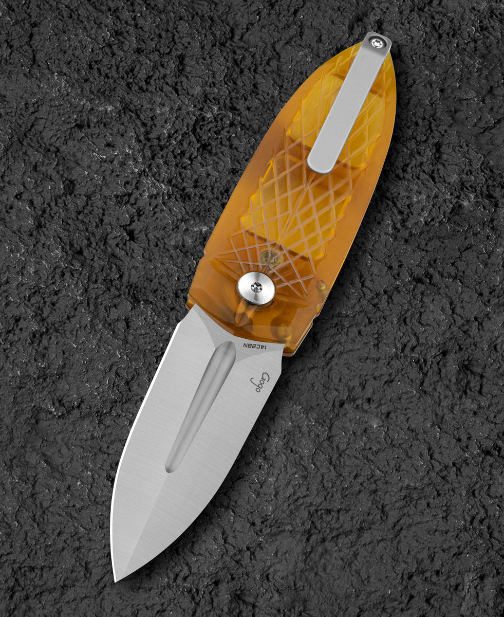 BESTECH QUQU BG57D-1 Ultem Handle 2.20" 14C28N Blade– Bestech Knives