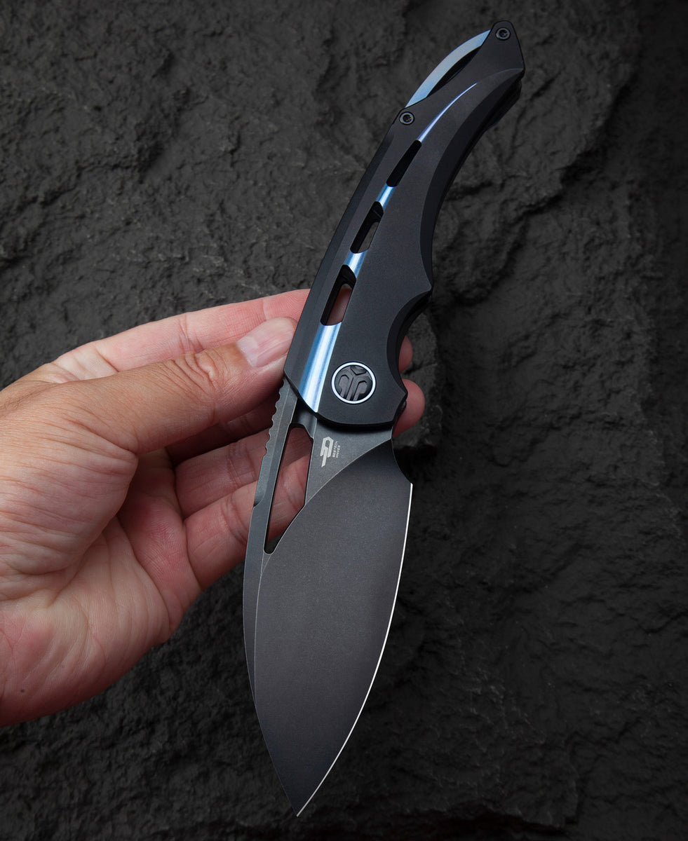 BESTECH FAIRCHILD BT2202C Titanium Handle: 3.97" S35VN Blade– Bestech ...